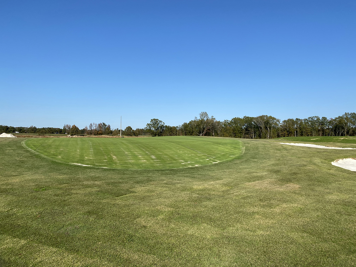 The "Redan" Hole, Windmill - Bent Brook Golf Course